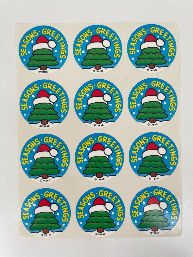 Vintage Trend Stickers Sheets & Trend Scratch N Sniff Stickers - Etsy