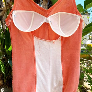 Vintage 1950s Terracotta Bathing Suit by Jantzen Gidget 50s Retro ...