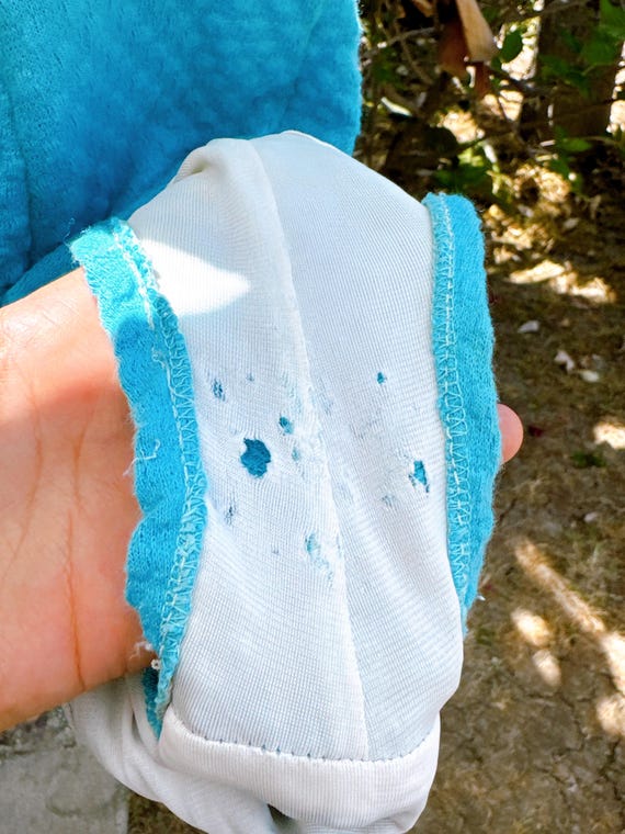 Vintage 1950s Turquoise Bathing Suit by Cole of Calif… - Gem