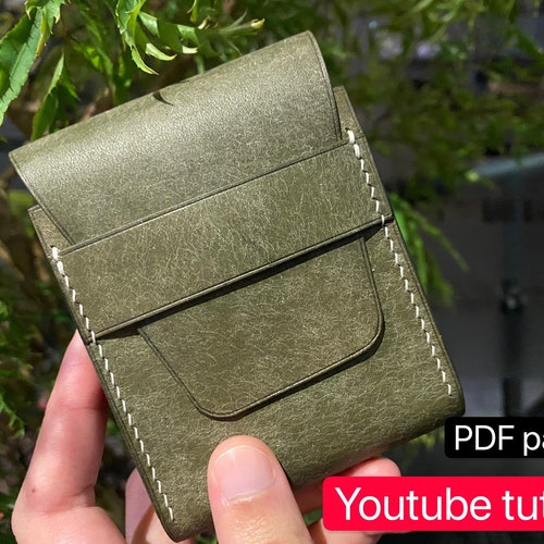 PDF Pattern Leather Cigarette Case/ Bag Leather DIY - Etsy