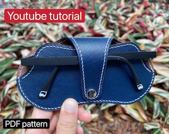 Leathercraft Leather Handcraft Sunglasses Pocket Bag Glasses - Etsy