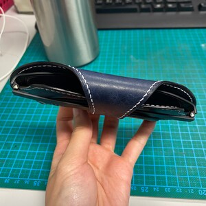 PDF Pattern Leather Glasses Case - Leather DIY - Leather Pattern ...