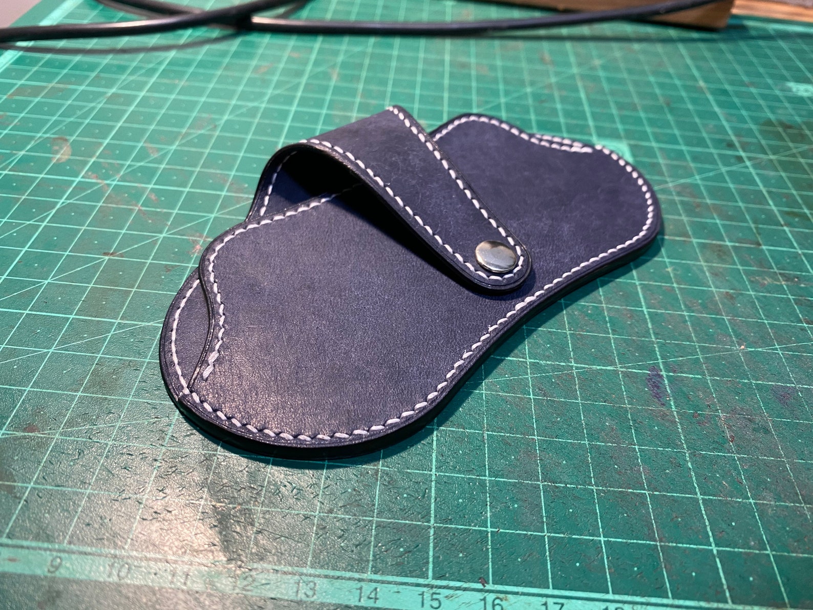 PDF Pattern Leather Glasses Case - Leather DIY - Leather Pattern ...