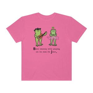 Funny Frog Shirt Musician Frog Shirts Gift for Frog Lovers Funny ...