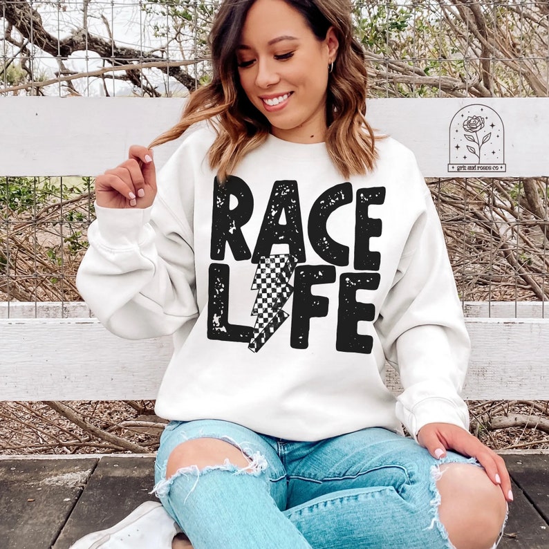 Race Track Sweatshirt Race Life Shirts Racing Shirt Track T-shirt ...