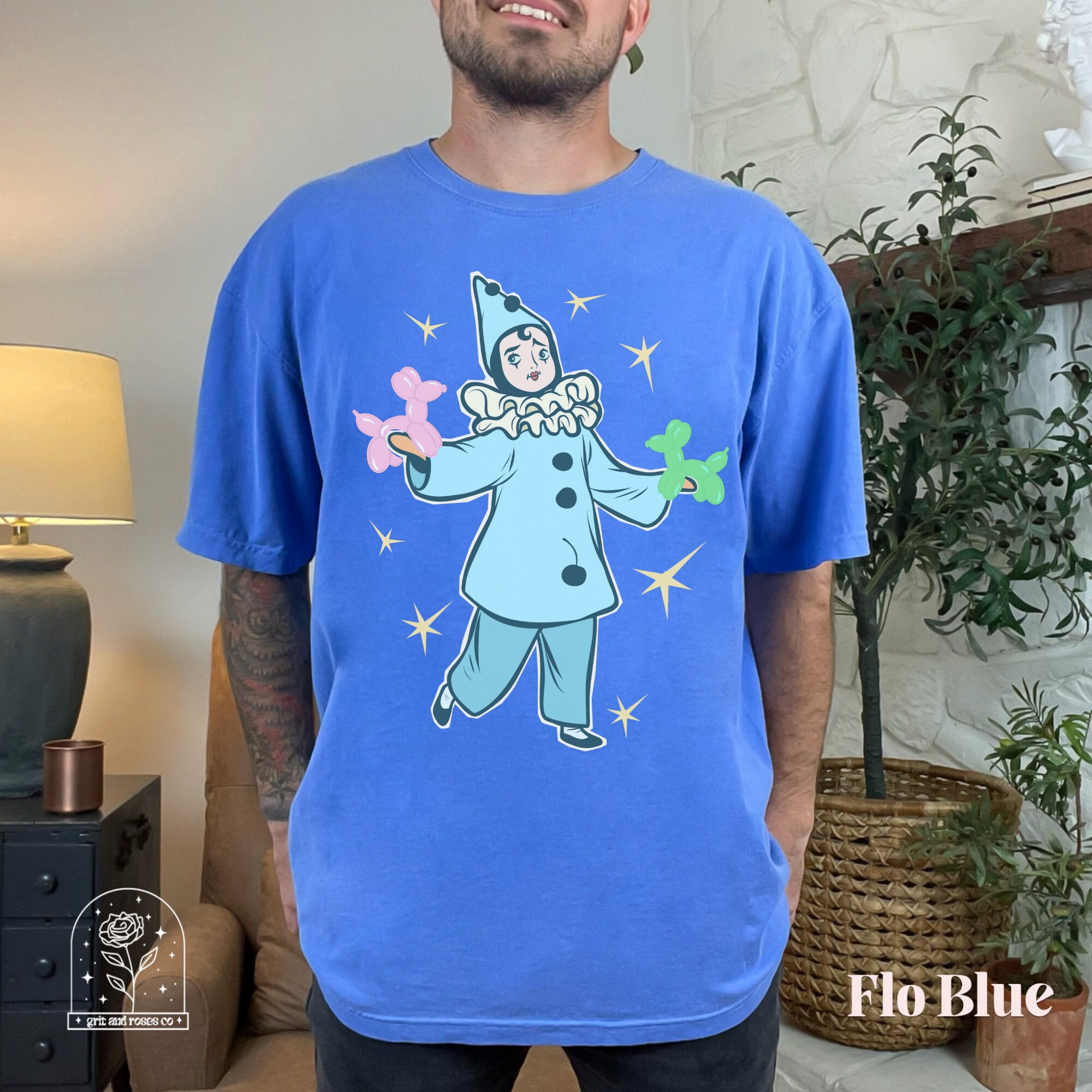 Pastel Pierrot Clown Comfort Colors Clowncore Tshirt Clown Shirts Clown ...
