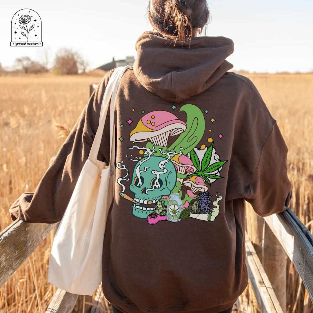 Weed Shirt Weed Hoodies Weed Hoodie Weed Hippie Hoodie Sweatshirt 420 ...