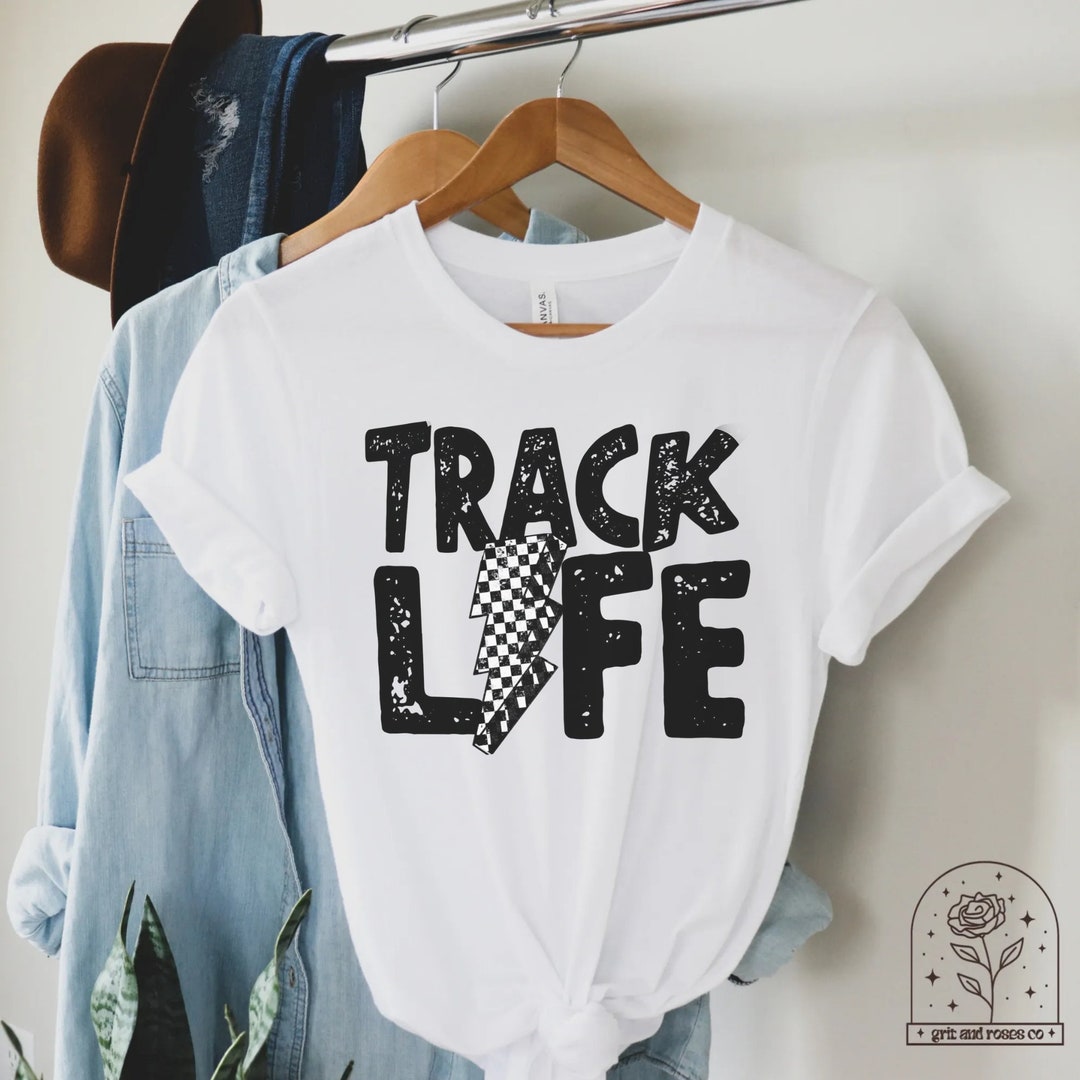 Track Shirts Track Tshirts Racing Shirt Racetrack T-shirt Race Day ...