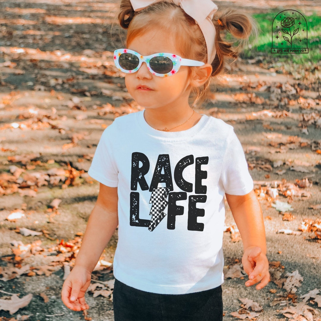 Race Life Shirts Kids Racing Shirt Track T-shirt Coaches Kid Racetrack ...