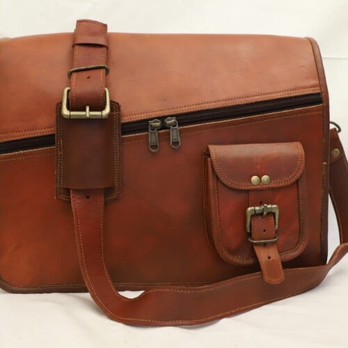 Leather Laptop Bag 15.6 Leather Laptop Bag for Women 17 Inch | Etsy