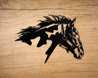 Metal Horse Silhouette - Etsy