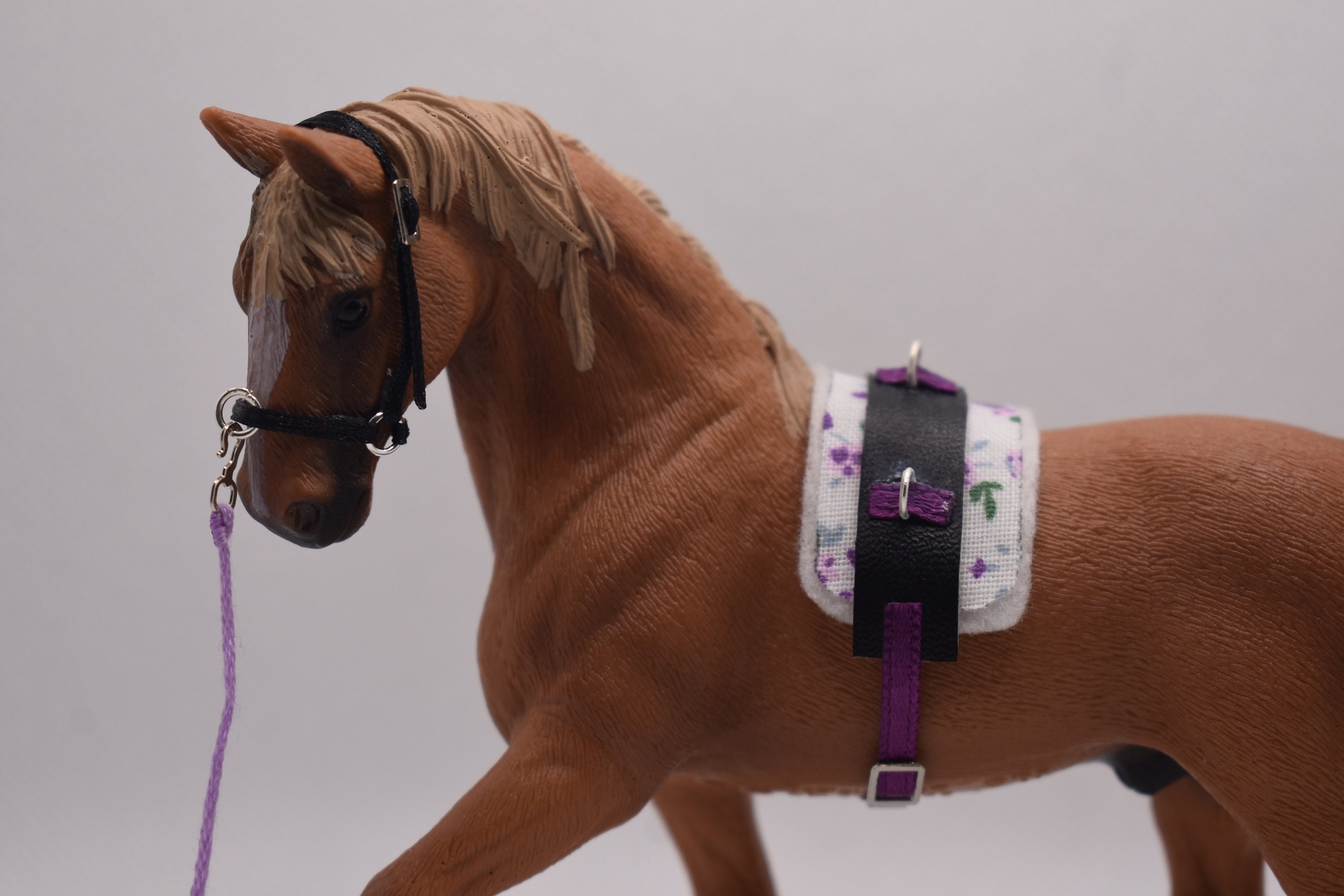 Schleich Lungier-set: Cross-bridle With Lunging Strap and Pad - Etsy UK