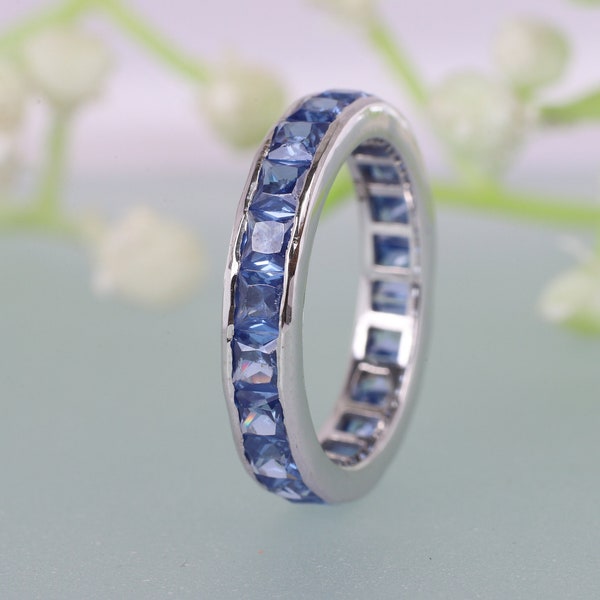 Sapphire Stack Ring - Etsy