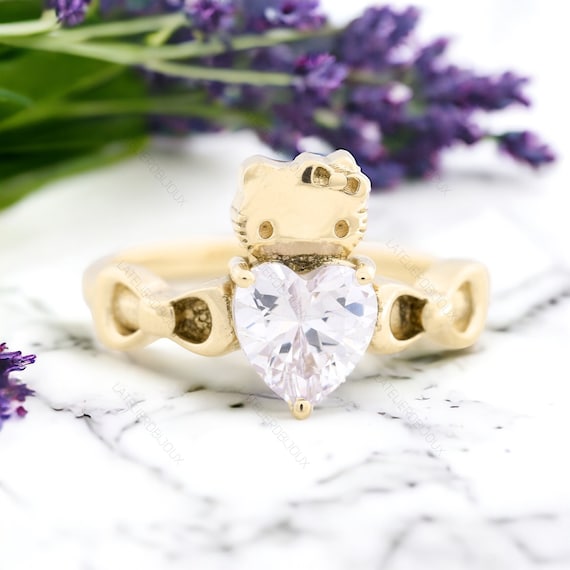 Hello Kitty Engagement Ring