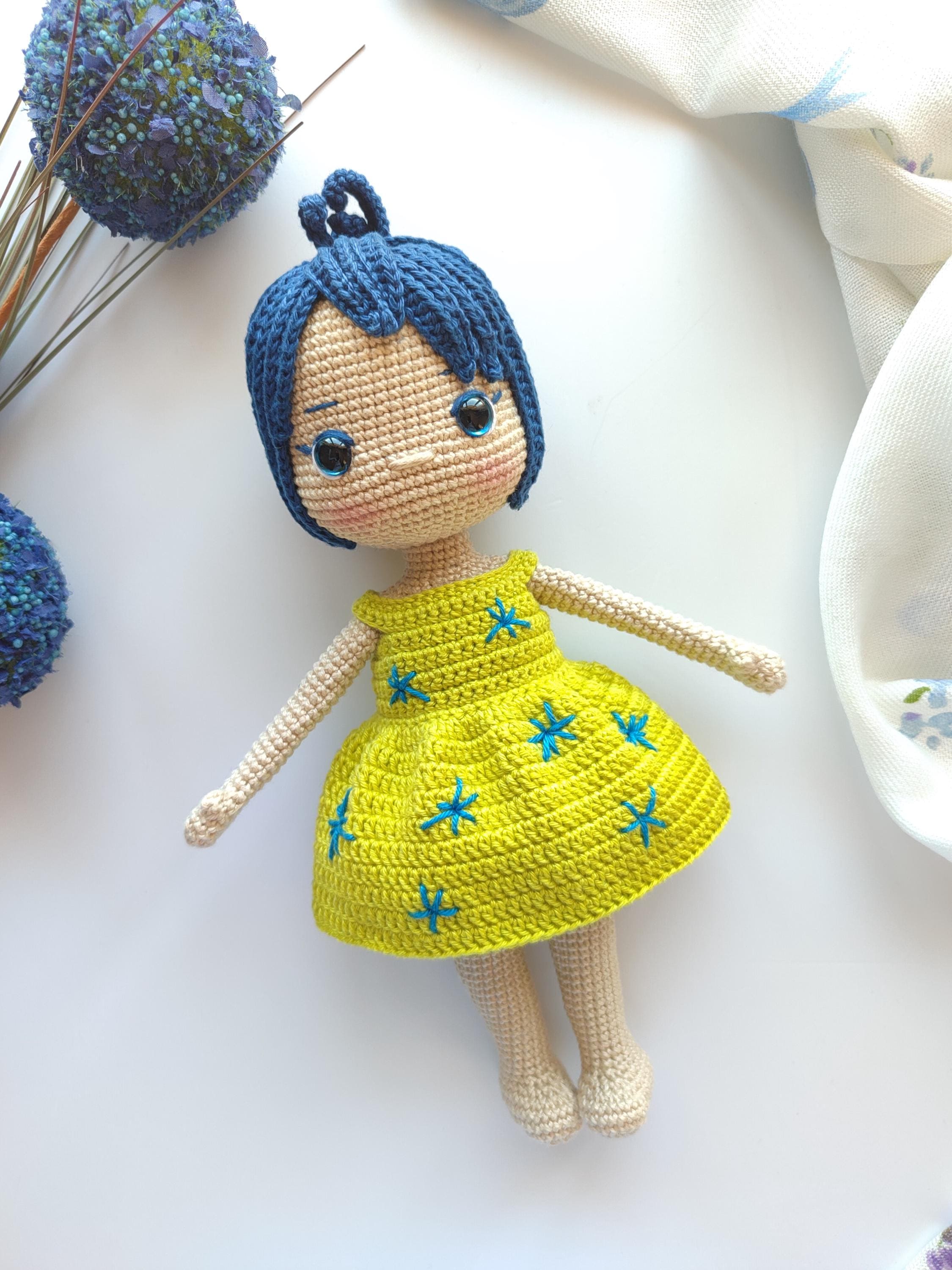 Joy Crochet Pattern: Inside Out Amigurumi Doll (PDF Pattern) - Etsy