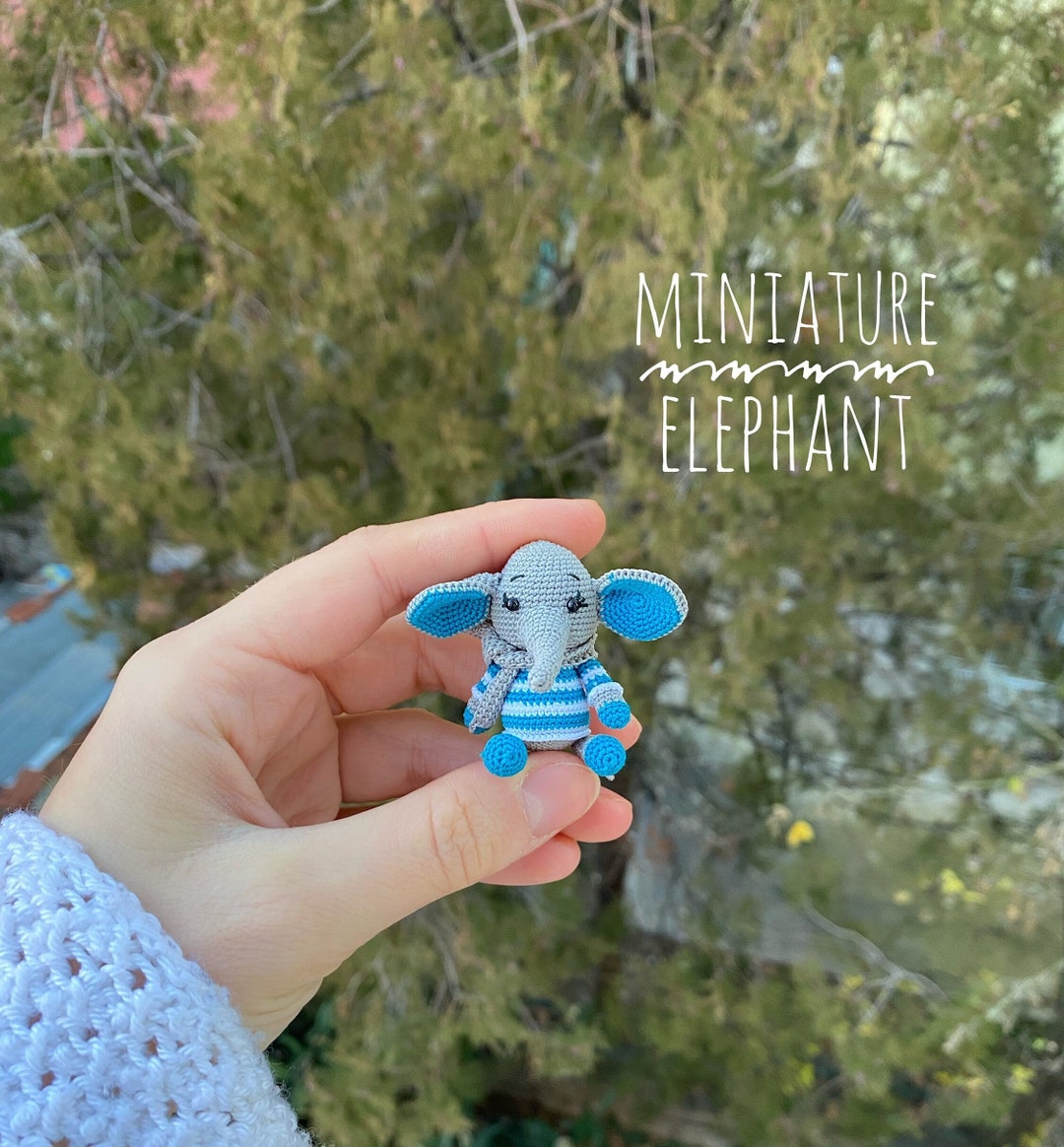 Ready Made Miniature Elephant - Etsy