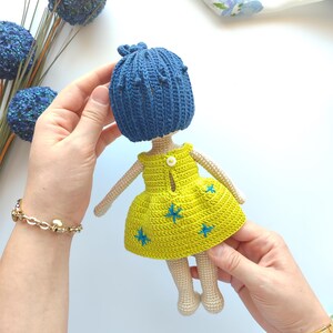 JOY CROCHET PATTERN, Inside Out Amigurumi Pattern, Crochet Joy Toy ...