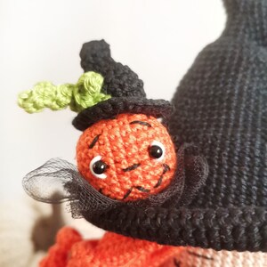 Witch Doll Pattern Elina, Halloween Crochet - Etsy