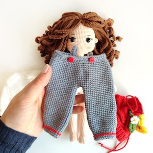12 Inch Doll Winter Clothes for Elina Amigurumi Doll - Etsy