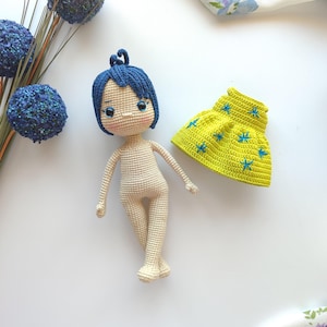 JOY CROCHET PATTERN, Inside Out Amigurumi Pattern, Crochet Joy Toy ...