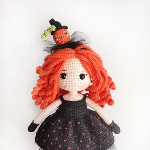 Witch Doll Pattern Elina, Halloween Crochet - Etsy