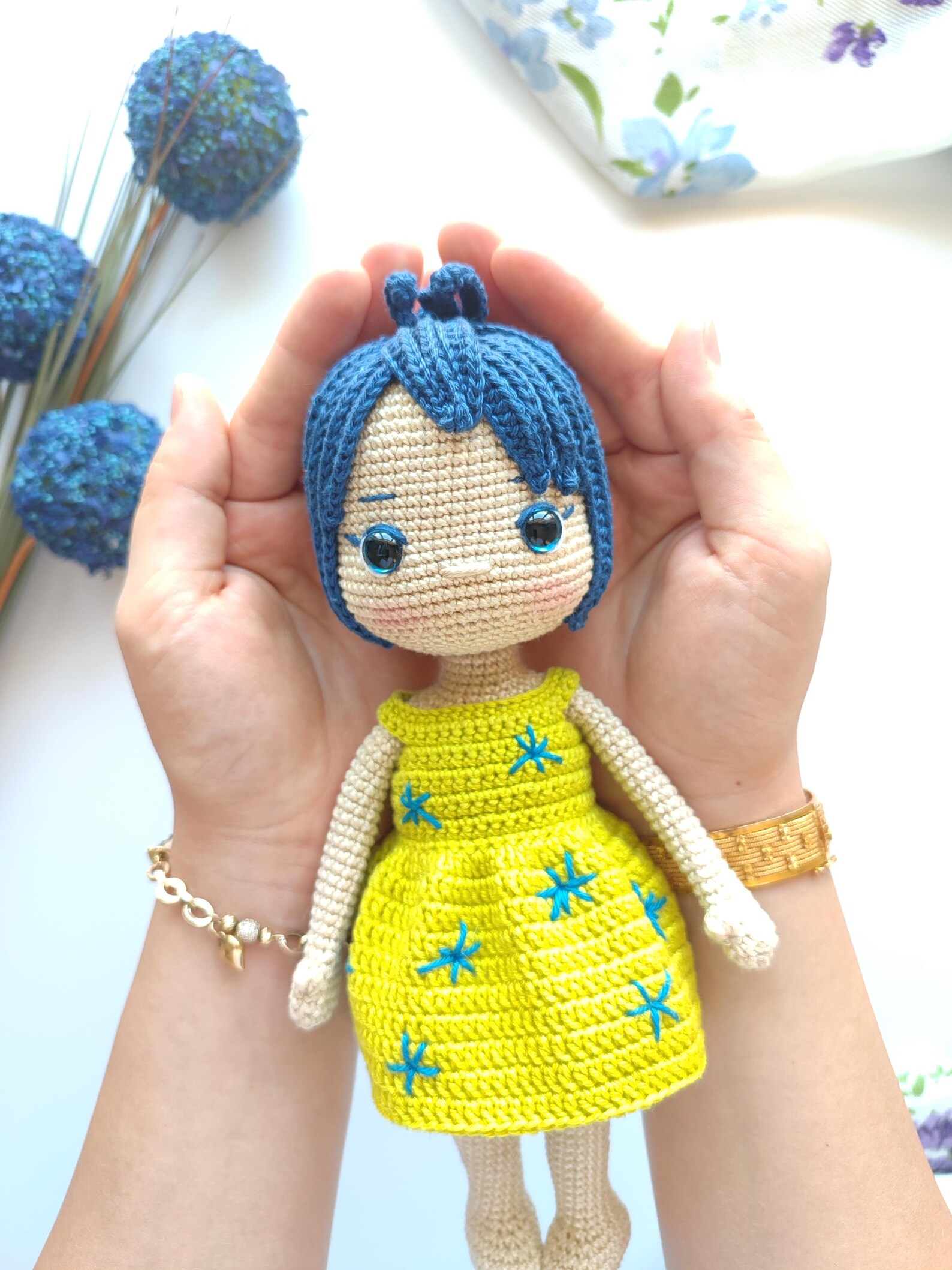 Joy Crochet Pattern: Inside Out Amigurumi Doll (PDF Pattern) - Etsy