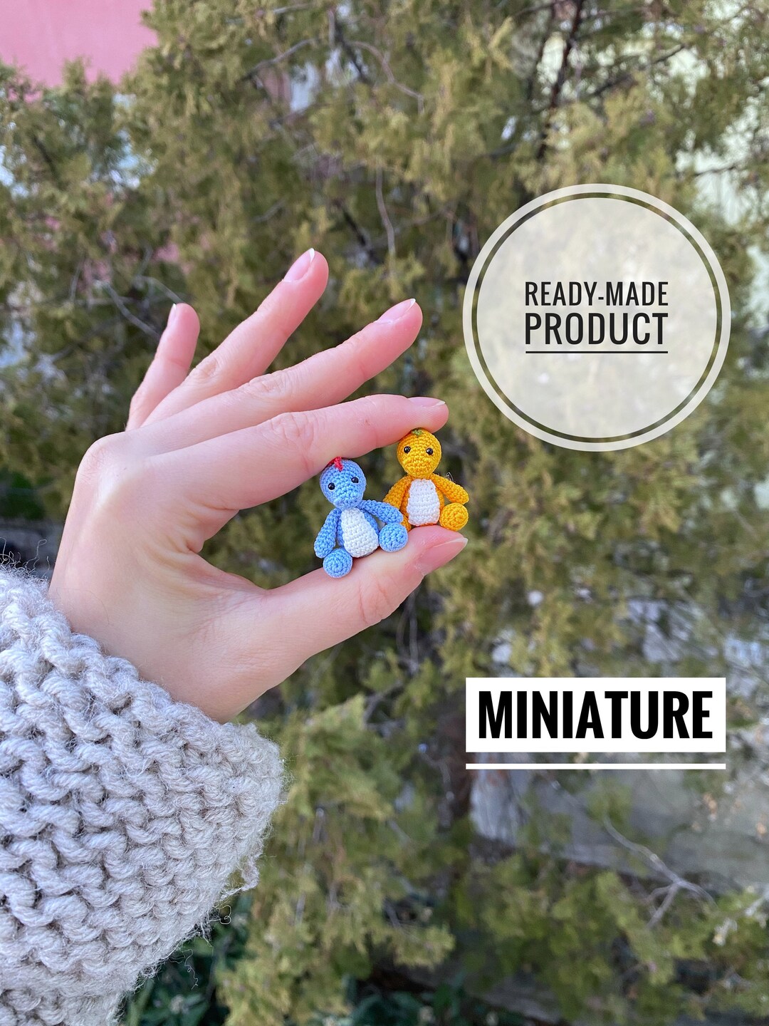 Miniature Charmander, Ready Made - Etsy