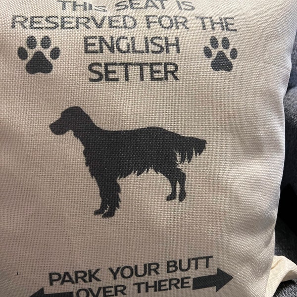 English Setter Pillow - Etsy