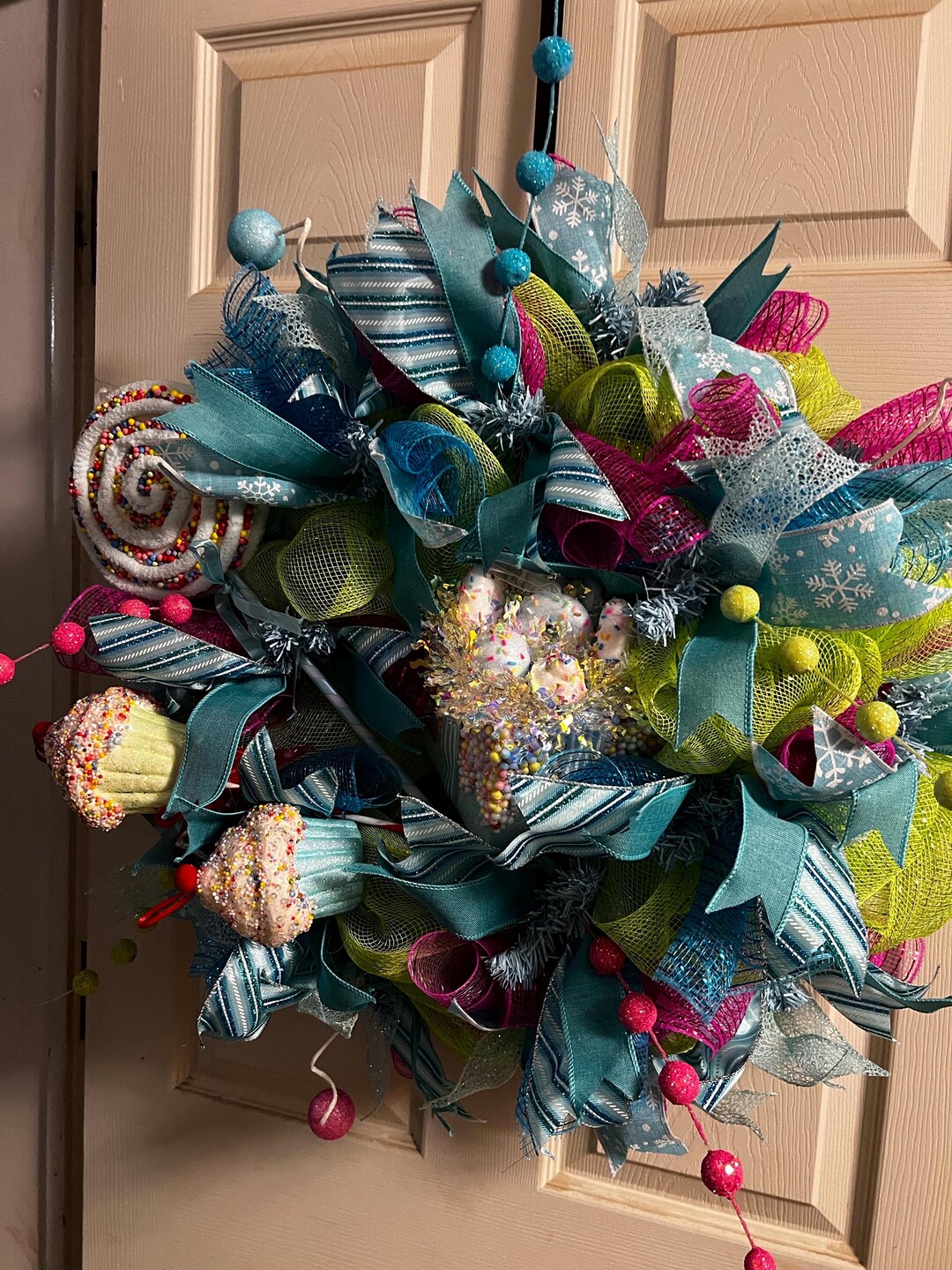 Sweet Treats Wreath - Etsy