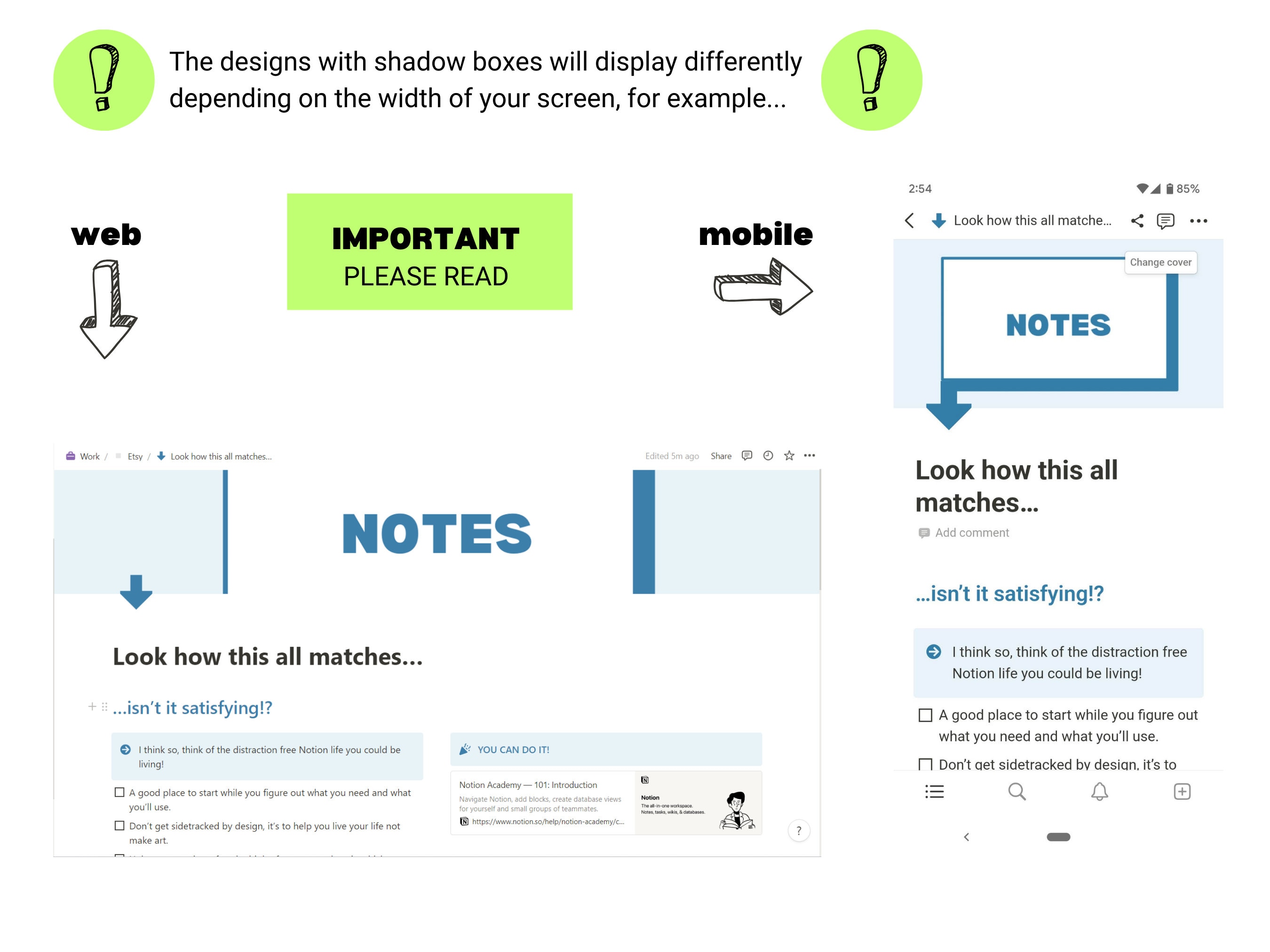 Notion Headers for Beginners, Minimalists, Color Nerds. Notion Template ...