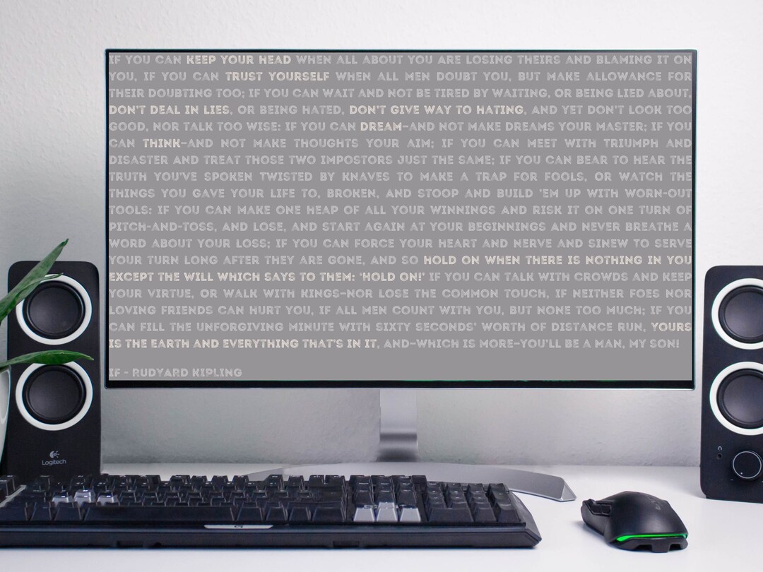 If Desktop Wallpaper / Computer Background Colourful Quirky Mac PC If ...