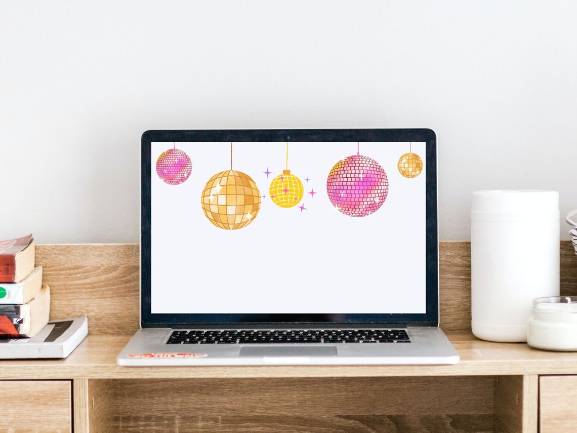 Disco Balls - Desktop Wallpaper / Computer Background || Colourful ...