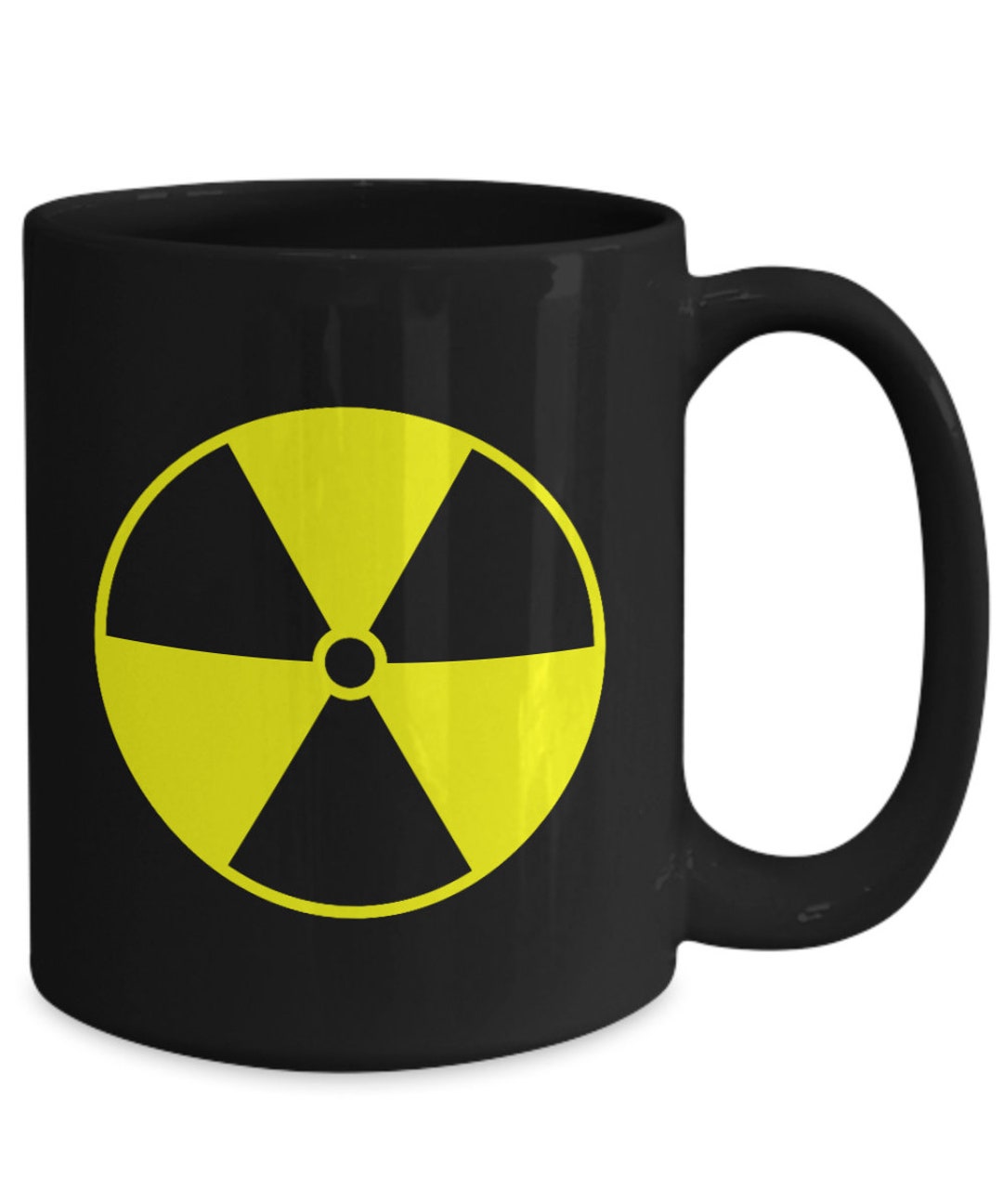Radioactive Symbol Mug - Danger, Warning, Nuclear, Scientist, Engineer ...