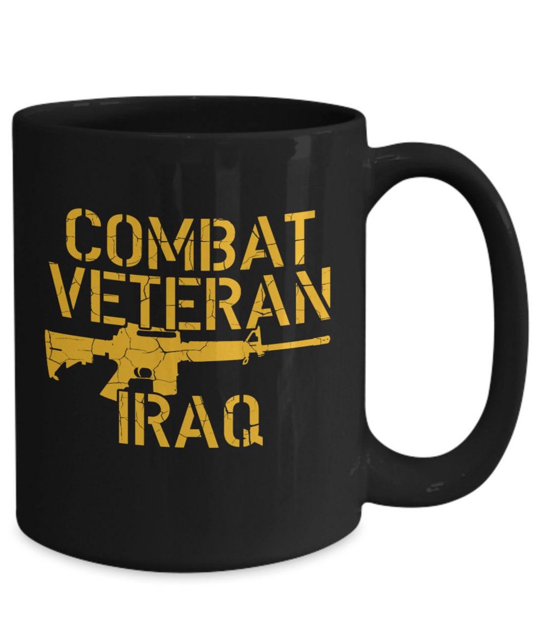 Combat Veteran Iraq Proud US Army Service Classic Coffee Mug 11oz or ...