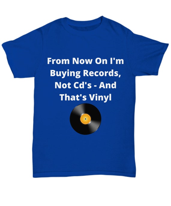 Vinyl Records Fan and Record Collectors T-Shirt. | Etsy