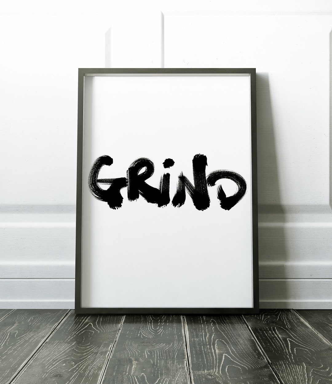GRIND Motivational Wall Art, Inspirational Wall Art, Printable Wall Art ...