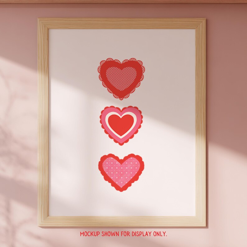 Decorative Heart Clipart PNG Bundle | Cute Love Hearts, Floral ...