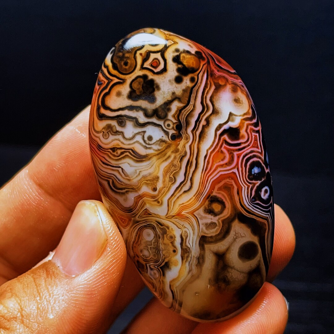 AAAAA Beatiful Polished Silk Banded Agate Crystal From Madagascar ...