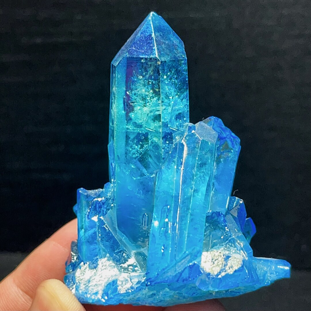 Blue Crystal Cluster Large Crystal Cluster Blue Crystal Cluster Large ...