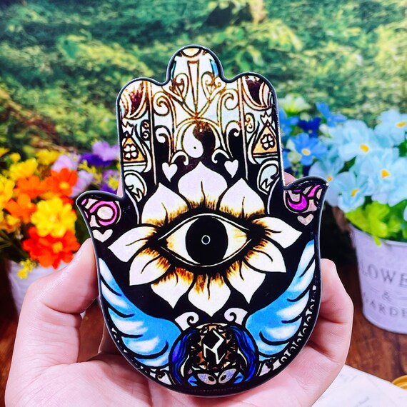 Devil's Eye Hand Healing Meditation Ceramics - Etsy