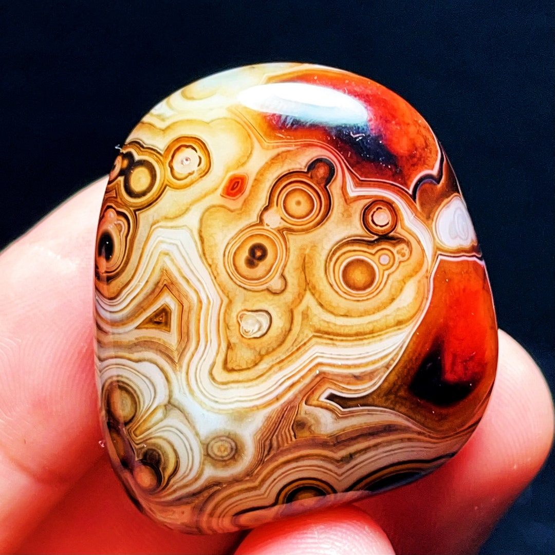 AAAAA Beatiful Polished Silk Banded Agate Crystal From Madagascar ...