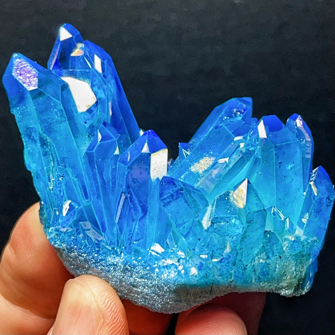 Blue Crystal Cluster Large Crystal Cluster Blue Crystal Cluster Large ...