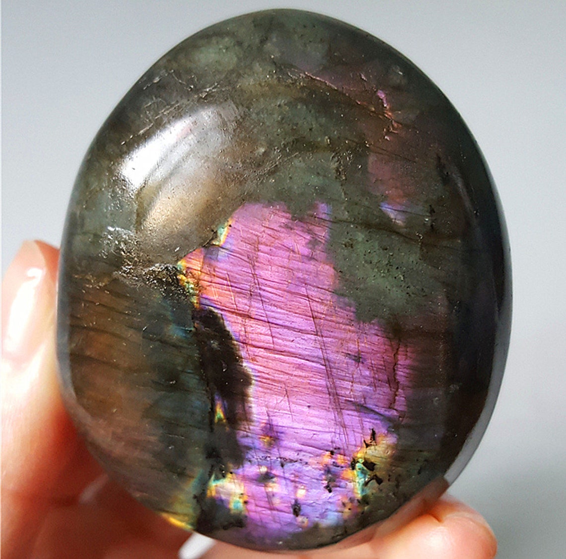 Elongated stone /Pietersite/green Labradorite/Labradorite | Etsy