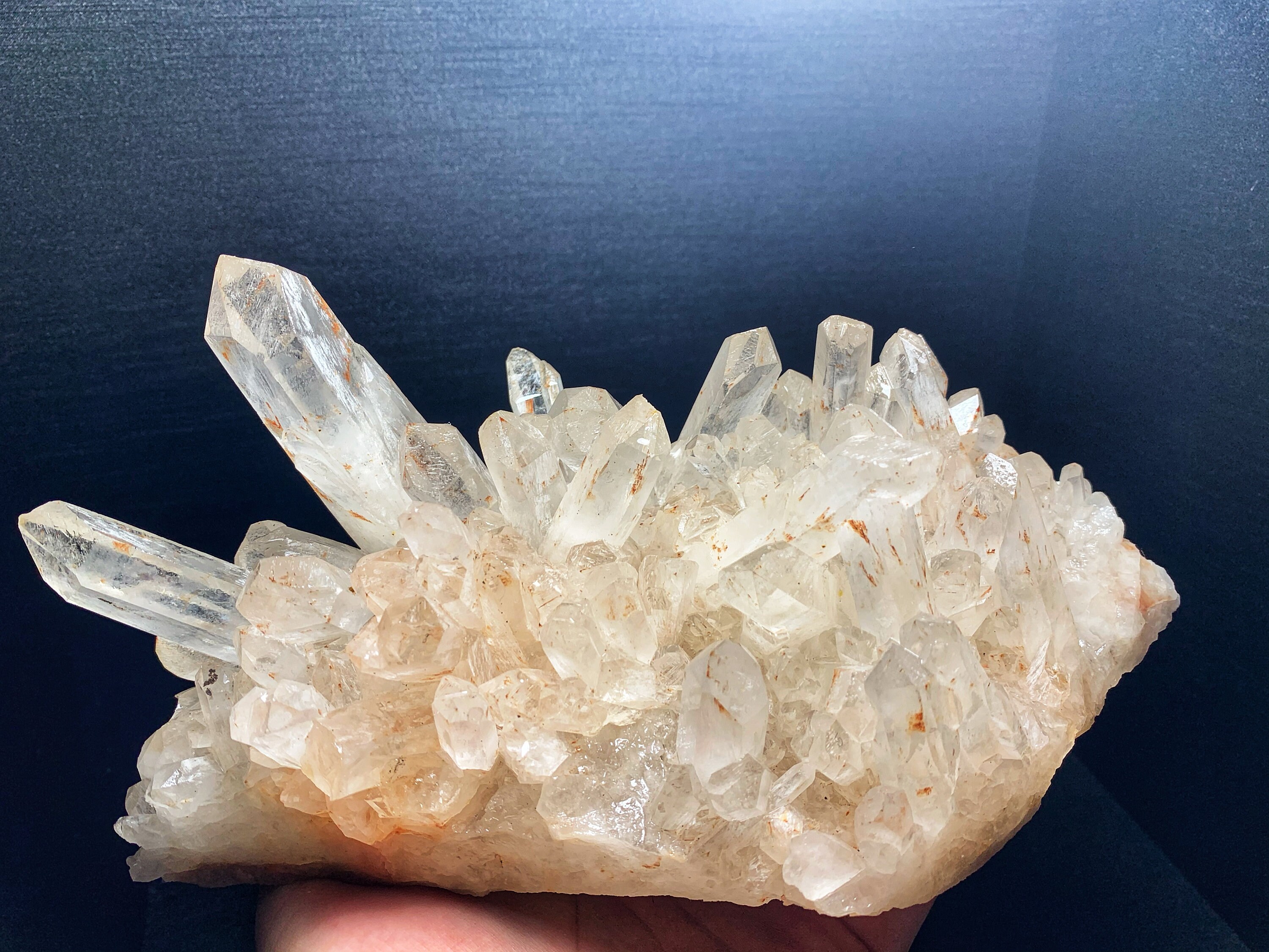 White Crystal Cluster Sun Flower Crystal Cluster Angel - Etsy UK