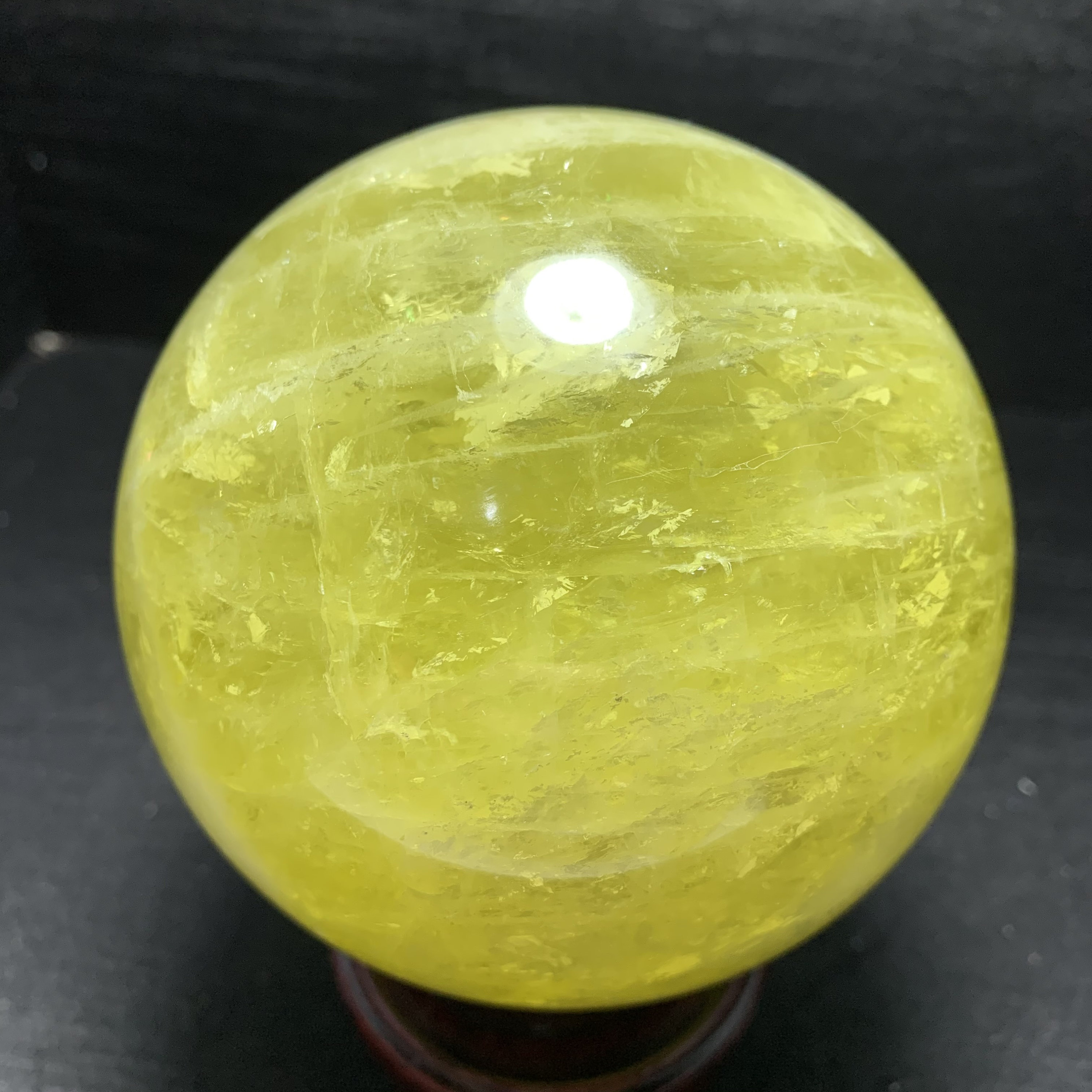 Yellow Crystal Ball With Strong Magnetic Random Delivery - Etsy UK