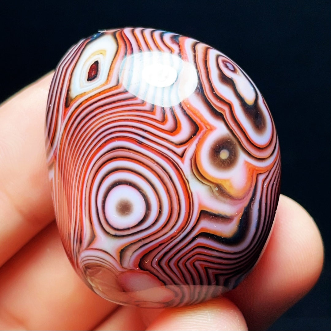 AAAAA Beatiful Polished Silk Banded Agate Crystal From Madagascar ...
