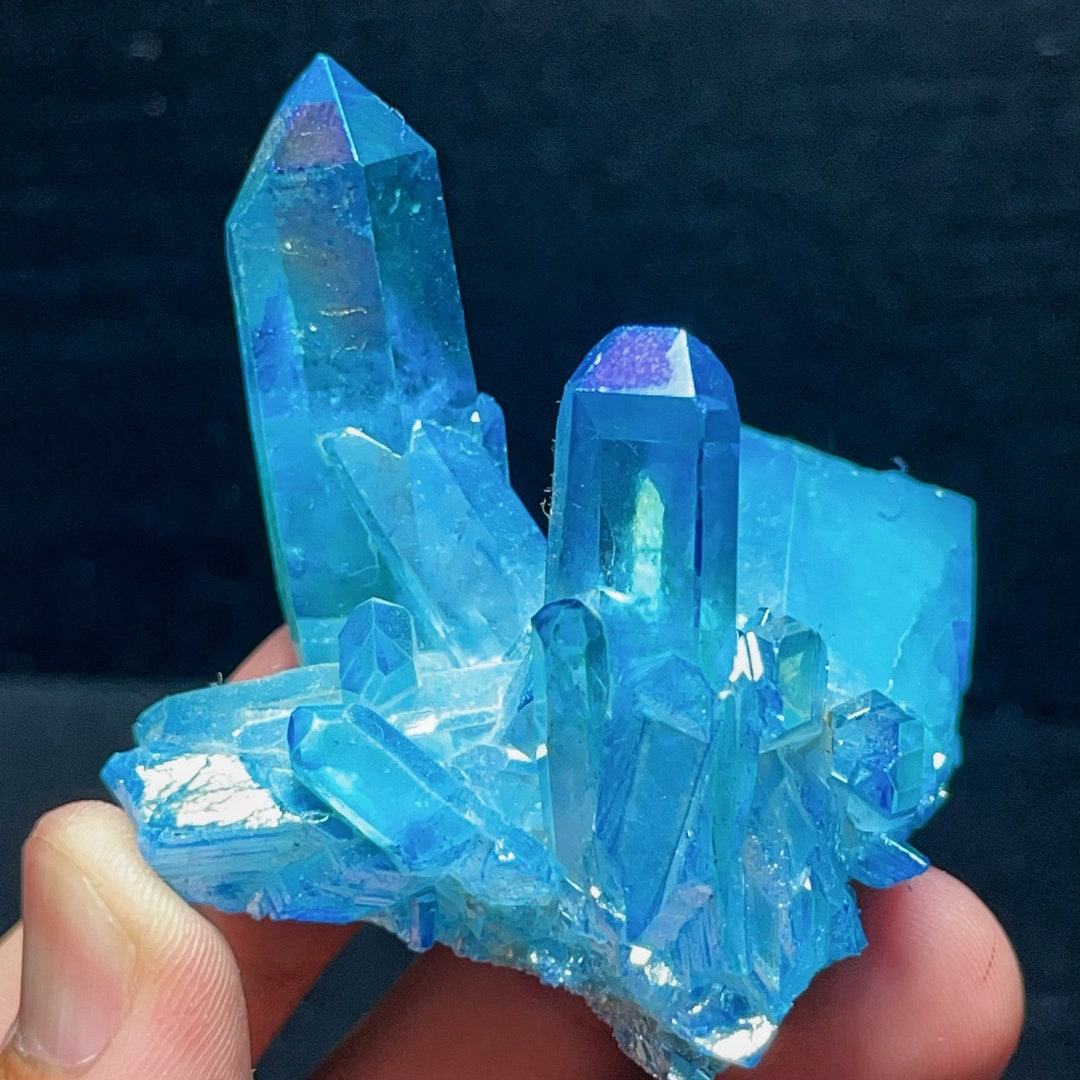 Blue Crystal Cluster Large Crystal Cluster Blue Crystal Cluster Large ...