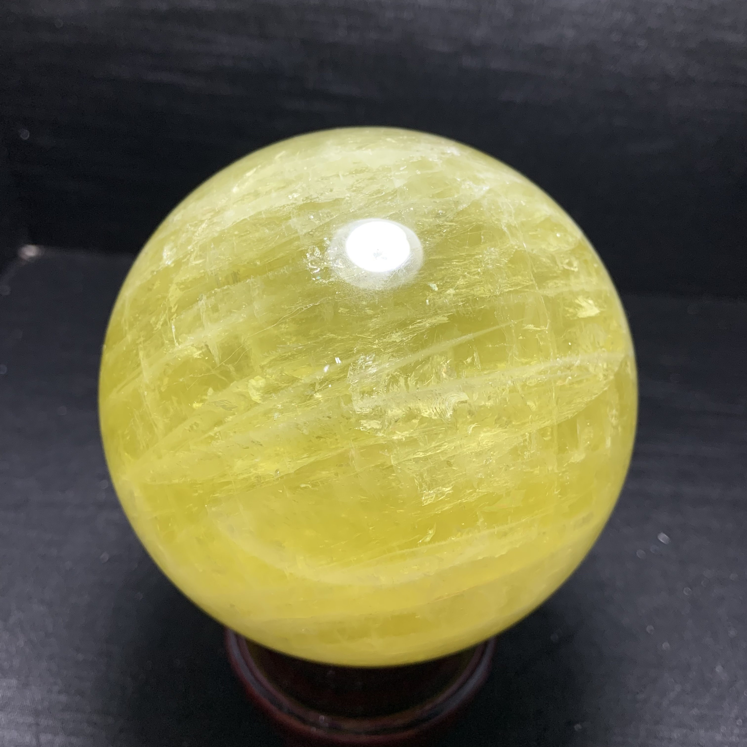Yellow Crystal Ball With Strong Magnetic Random Delivery - Etsy UK