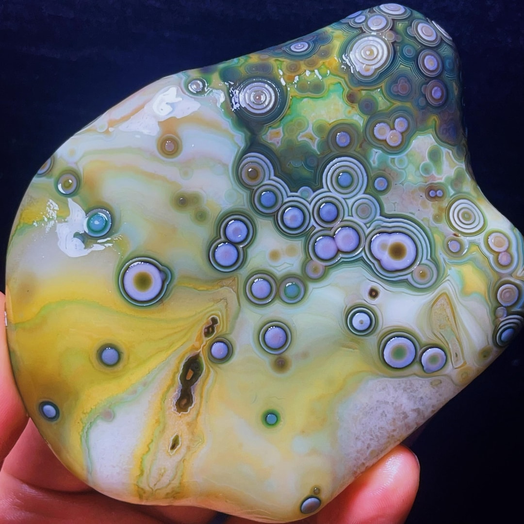 Wow, Very Rare Natural Gobi Agate Eyes Agate/stone Madagascar /healing ...