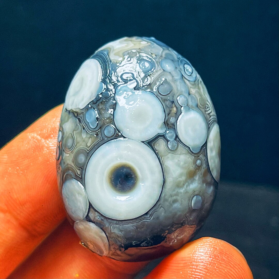 TOP 40G Natural Gobi Agate Eyes/stone - Etsy